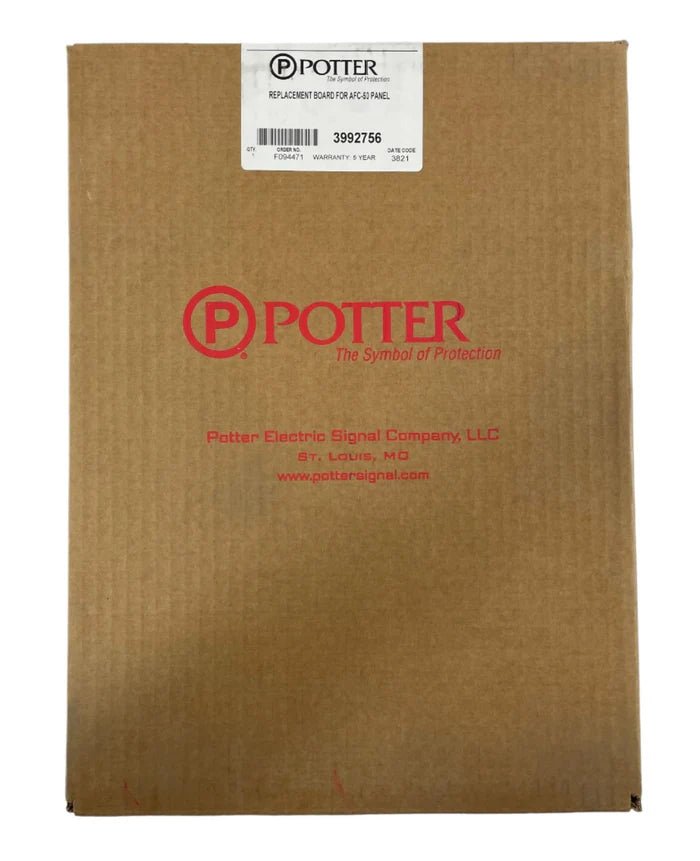 Potter AFC-50 RB - JEM Systems Canada